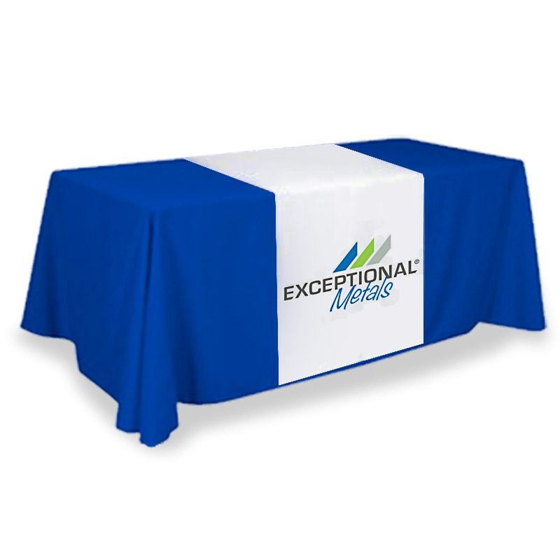 3 Benefits of Using Custom Tablecloths at Your Event - Mega Format